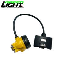 China Rechargeable LED Mining Lamps GS12-A Semi Corded Cap Lamp with 15000lux Brightness and IP68 Anti Explosive Protection for Mining Applications for sale