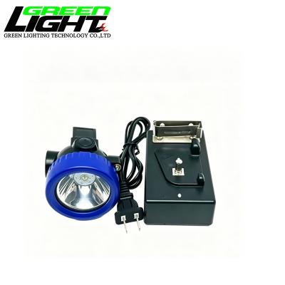 China 5000Lux Cordless Mining Cap Lamp GLT-2 LED Miner Headlamp IP68 Waterproof Underground Safety Light for sale