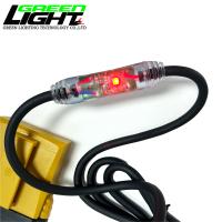 China Waterproof LED Mining Lamps with IP68 Rating 25000lux Brightness and 10.4Ah Rechargeable Lithium Ion Battery for in Mining Environments for sale