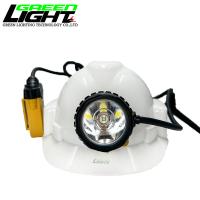 China Waterproof LED Mining Lamps with IP68 Rating 25000lux Brightness and 10.4Ah Rechargeable Lithium Ion Battery for in Mining Environments for sale