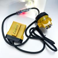 China LED Mining Lamps Corded Miners Cap Lamp with Rechargeable Battery Providing 25000 Lux Brightness for Underground Work Lighting for sale
