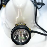 China LED Mining Lamps Corded Miners Cap Lamp with Rechargeable Battery Providing 25000 Lux Brightness for Underground Work Lighting for sale