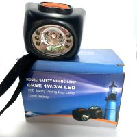 China Rechargeable LED Mining Lamps with Explosion Proof Design 4000Lux Brightness and Waterproof IP68 Rating Suitable for Coal Mining and Tunnel Work for sale