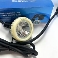 China Rechargeable LED Mining Lamps with Corded Cap Delivering Durable and Bright Lighting for Industrial Mining Applications for sale