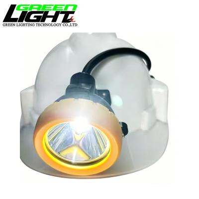 China IP68 Waterproof Rechargeable Mining Cap Lamp LED Miner Headlamp 7.8Ah Li-ion Hard Hat Light for Underground Mining Safety for sale