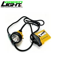 China GLC12-A Corded Mining Cap Lamp 25000Lux LED Miner Headlamp IP68 Waterproof 13.6Ah Rechargeable Underground Light for sale