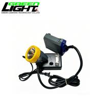 China Rechargeable LED Miner Cap Lamp 3.7V 7800mAh Mining Headlamp 17H Working Time Underground Industrial Safety Headlight for sale