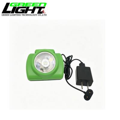 China Industrial Cordless Mining Cap Lamp LED Miner Headlight 20000Lux IP68 Rechargeable Safety Mining Lamp for sale