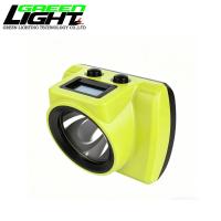 China Cordless Mining Cap Lamp 25000Lux Rechargeable LED Miner Headlamp IP68 Waterproof Magnetic Charging GLC-6S for sale