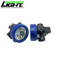 China 5000Lux Cordless Mining Cap Lamp GLT-2 LED Miner Headlamp IP68 Waterproof Underground Safety Light for sale