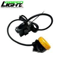 China Durable Rechargeable LED Mining Lamps Corded Cap Lamp with 3.7V 7.8Ah Battery Providing Bright and Underground Illumination for sale