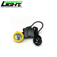 China Miner Headlight Explosion Proof Mining Lamp Corded Rechargeable IP68 Waterproof 15000Lux for sale