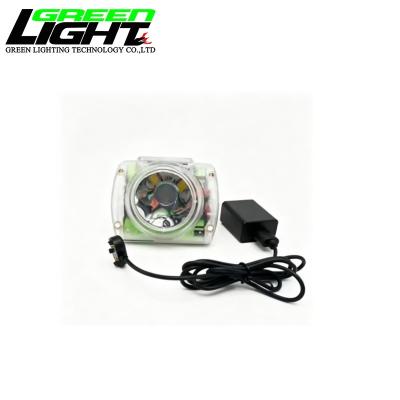 China 23000Lux Rechargeable Mining Cap Lamp Cordless LED Headlamp IP68 Waterproof Hard Hat Light GLC-6M for sale