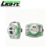 China GLC-6M Cordless Mining Cap Lamp 23000Lux LED Headlamp IP68 Rechargeable with Magnetic Charging, Underground Miner Safety Light for sale