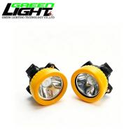 China GLT-2 Cordless Mining Cap Lamp 5000Lux Rechargeable LED Miner Headlamp IP68 Waterproof Underground Cap Lamp for sale