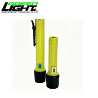 China 10000Lux Rechargeable LED Mining Flashlight IP68 Waterproof Industrial Torch with Magnetic USB Charging 3.4Ah Battery for sale