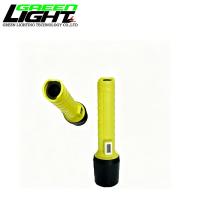 China 10000Lux Rechargeable LED Mining Flashlight IP68 Waterproof Industrial Torch with Magnetic USB Charging 3.4Ah Battery for sale