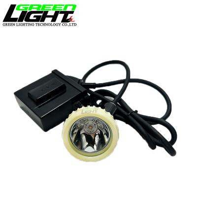 China Industrial LED Mining Lamps Corded Cap Rechargeable Model Designed to Offer Bright Lighting for Underground Mining Safety for sale