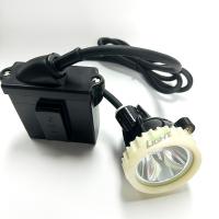 China Industrial LED Mining Lamps Corded Cap Rechargeable Model Designed to Offer Bright Lighting for Underground Mining Safety for sale