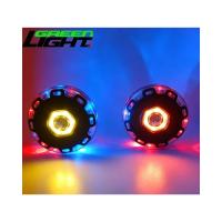 China GL-WF03 Rechargeable RGB LED Emergency Warning Light Magnetic Road Flare with White Work Light for sale