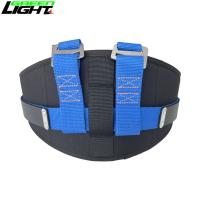 China Underground Mining Safety Belt with Reflective Straps Adjustable Miner Tool Belt High Visibility Support Harness with Padded Shoulder Strap for sale