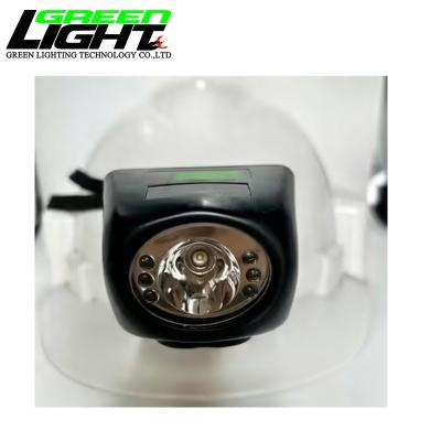 China GL4.5-A Corded Mining Cap Lamp 4500Lux LED Miner Headlamp IP68 Waterproof Digital Display Hard Hat Light for sale