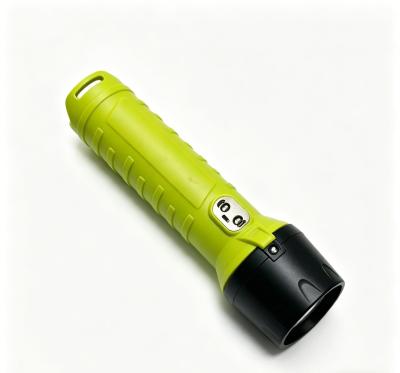 China Rechargeable LED Inspection Flashlight IP68 Industrial Work Torch with USB Charging and Digital Display for sale
