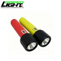 China Rechargeable LED Inspection Flashlight IP68 Industrial Work Torch with USB Charging and Digital Display for sale