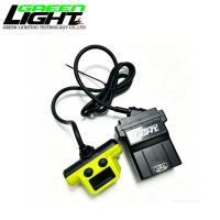 China GLD-6 25000Lux Rechargeable Mining Cap Lamp LED Miner Headlamp IP68 with 13.6Ah Battery for sale
