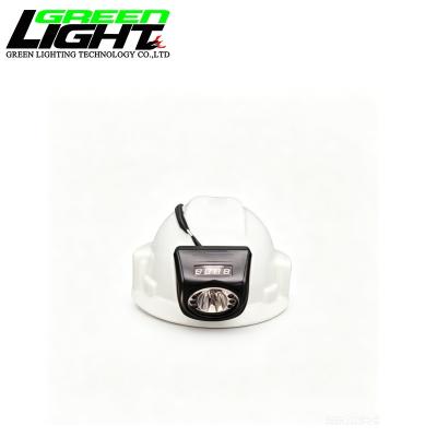 China GL4.5-A 4500Lux Corded Mining Cap Lamp LED Miner Headlamp IP68 with Digital Display Hard Hat Light for sale