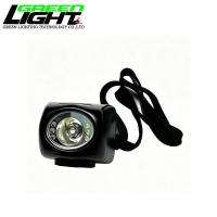 China GL4.5-A 4500Lux Corded Mining Cap Lamp LED Miner Headlamp IP68 with Digital Display Hard Hat Light for sale