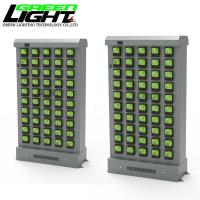 China 100 Points Cap Lamp Charging Station Mining Charging Rack for Cordless Miner Head Lamp Multi Charging Cabinet with Power Display for sale