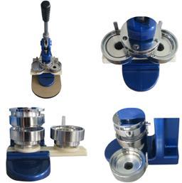 China Industrial Badge Making Machine 25mm 58mm Button Press Customizable for sale