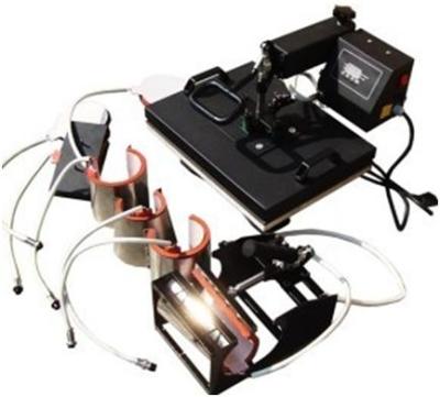 China 7 in 1 Mug Heat Press Machine 110V 220V for Sublimation Tumbler Plate Hat for sale