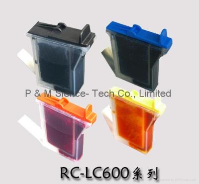 China RC-LC600 Series Ink Cartridge High Capacity 600ml for Industrial Printers for sale