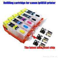 China Refillable Ink Cartridge with Auto Reset Chip for Canon Printers 30ml for sale