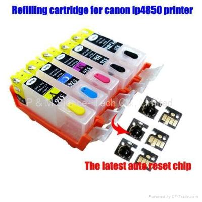 China Refillable Ink Cartridge with Auto Reset Chip for Canon Printers 30ml for sale