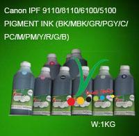 China Canon IPF 9110 8110 Pigment Ink Cartridge 130ml High Yield for sale
