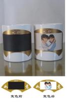 China Sublimation Color Changing Mug 11oz Heat Reactive Border Design Customizable for sale