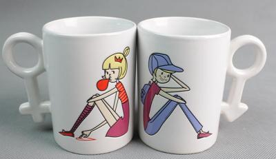China Sublimation White Mug 11oz for Custom Printing Durable Ceramic Heat Press for sale