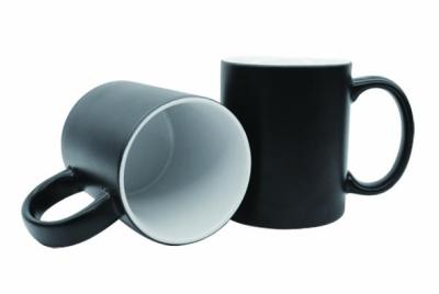 China Sublimation 10oz Matte Color Changing Mug for Custom Printing for sale