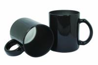 China Sublimation 10oz Glass Color Changing Mug Heat Sensitive Customizable for sale