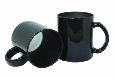 China Sublimation 10oz Glass Color Changing Mug Heat Sensitive Customizable for sale