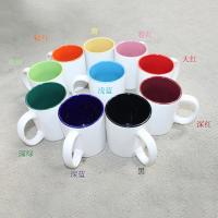 China Sublimation 11oz Color Inside Mug 10 Color Options for Custom Printing for sale