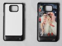 China Sublimation Black Phone Case for Custom Printing Durable Polycarbonate Shell for sale