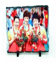China Sublimation Four Sides Natural Queen Photo Slate 8x10 Inch Blank for sale