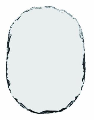 China Sublimation Oval Photo Slate 8x10 Inch Blank Ceramic for Heat Press DIY Crafts for sale