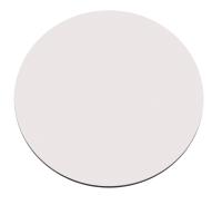 China Sublimation White Round Mouse Pad 8 Inch Blank Heat Transfer for sale