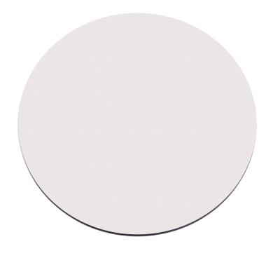 China Sublimation White Round Mouse Pad 8 Inch Blank Heat Transfer for sale