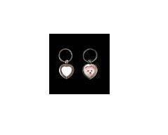 China Sublimation Metal Key Chain Blank 2x3 Inch for Custom Printing Dye Sublimation for sale